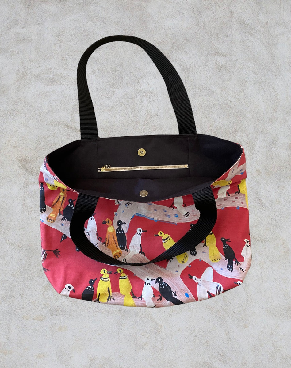 Birds in a Tree Carry Bag – Walter Battiss