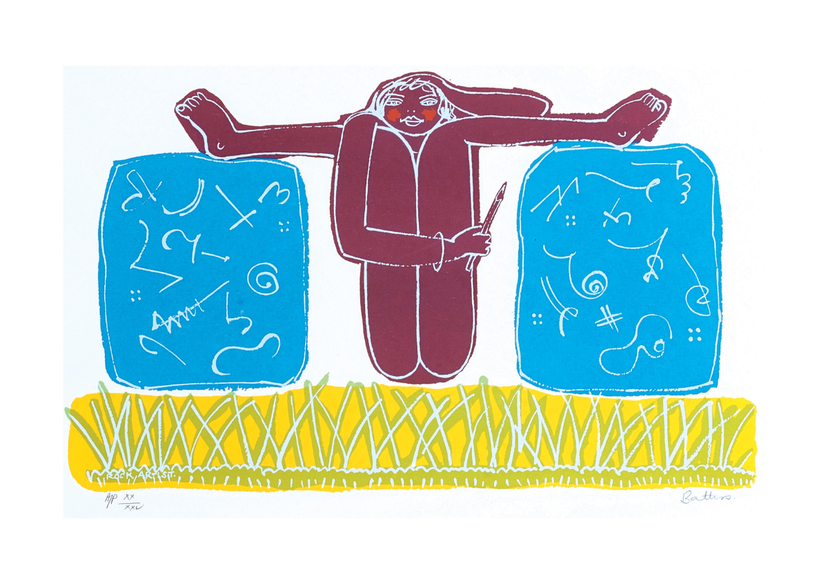 Rock artist – Walter Battiss